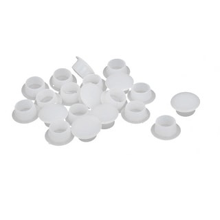 10mm Dia Plastic Dome Head Flush Mounted Tube Insert Hole Plugs Cap ...