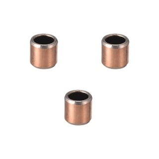 Sleeve (Plain) Bearings 4mm x 6mm x 6mm Wrapped Oilless Bushings 3Pcs ...