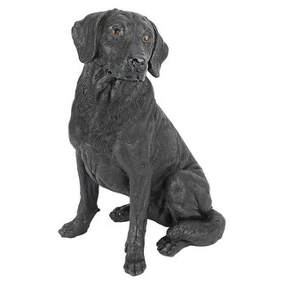 Design Toscano Black Labrador Retriever Dog Statue - Bed Bath & Beyond ...