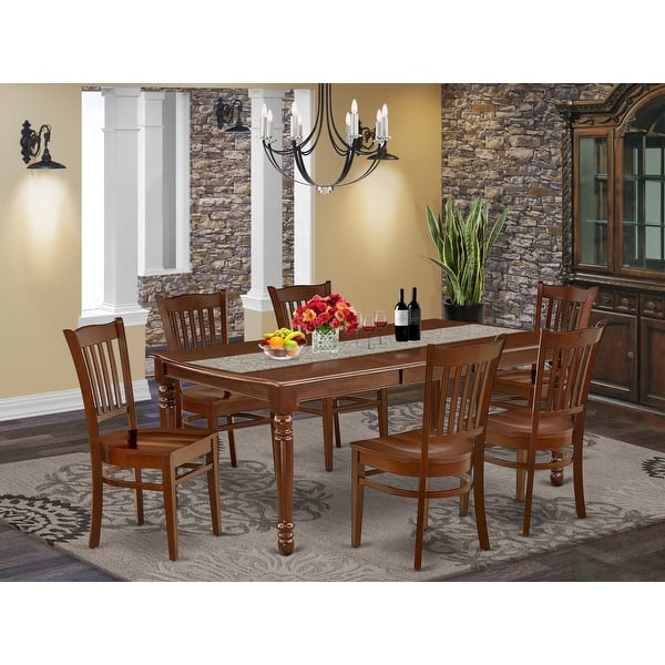 mahogany dining table set