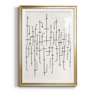 Vertical Arrangement II Premium Framed Print - Ready to Hang - Bed Bath ...