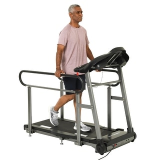 Exerpeutic Recovery Fitness Walking Treadmill with Foam Padded Walking ...