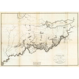 General Map Of The Course Of The Ohio, 1796 by George Henri Victor ...