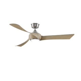 Fanimation Wrap Custom 56" 3 Blade Indoor / Outdoor LED Ceiling Fan ...