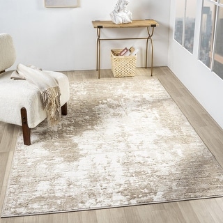 Luxe Weavers Modern Abstract Textured High-Low Area Rug - Bed Bath ...