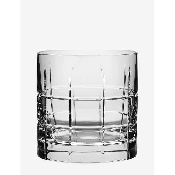 Orrefors Street Double Old Fashioned Glass Pair - 13 Ounce - Bed Bath ...