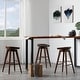 Bali Backless Wood Swivel Barstool - Bed Bath & Beyond - 36295601