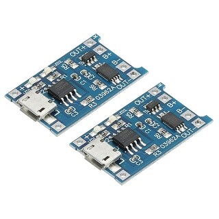TP4056 MICRO USB 4.5-5.5V 1A 18650 Battery Charger Module Board Pack of ...