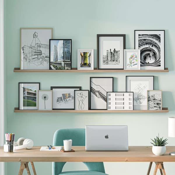 large picture shelf