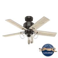 Coffee Color Mesh Ceiling Fan with 5 Blades - Bed Bath & Beyond - 37236040