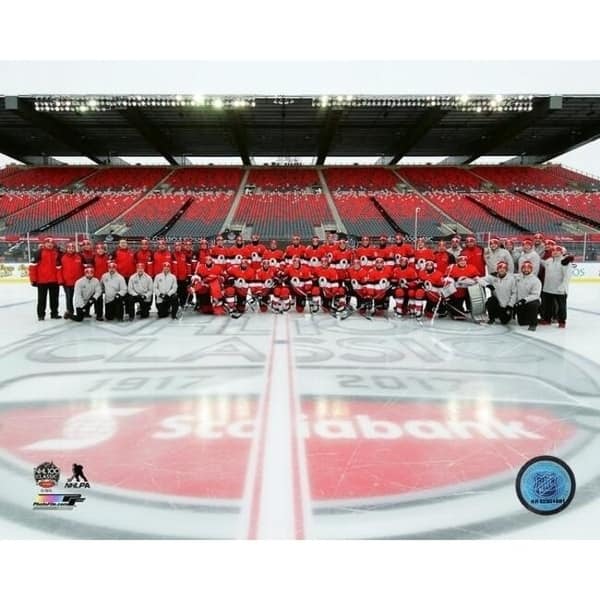 Ottawa Senators Team Photo 2017 Scotiabank Nhl 100 Classic Photo Print ...