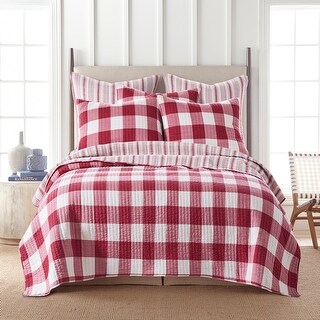 Camden Red Full/Queen Quilt Set - Levtex Home - Bed Bath & Beyond ...