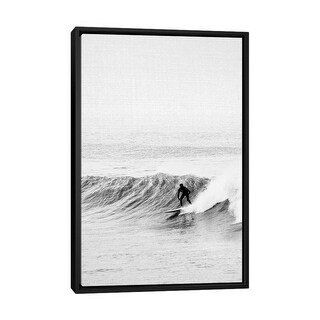 iCanvas "Surf Time" by Gal Design Framed Canvas Print - Bed Bath ...