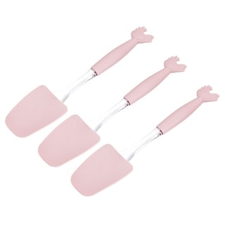 Silicone Spatula, 270mm/11" Cartoon Shape Spoon Scraper for Cooking ...