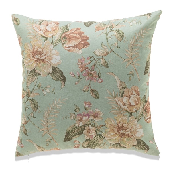 light green patterned cushions