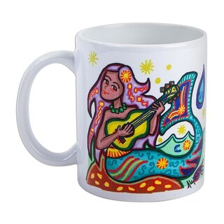 Novica Handmade Mermaid Ceramic Mug - Bed Bath & Beyond - 35475943