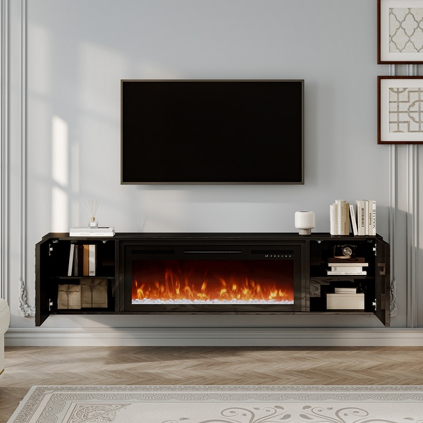 Flush mount tv stand store