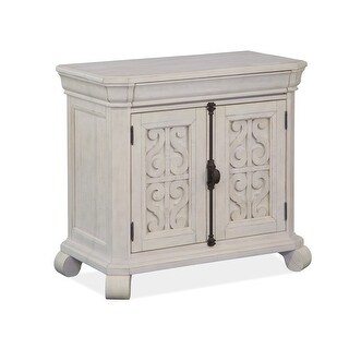 Magnussen Home Bronwyn Alabaster Bachelor Chest - Bed Bath & Beyond ...