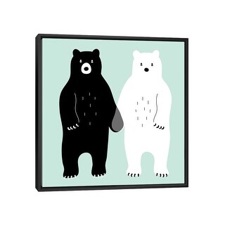 iCanvas "Gray" by Andy Westface Framed Canvas Print - Bed Bath & Beyond ...