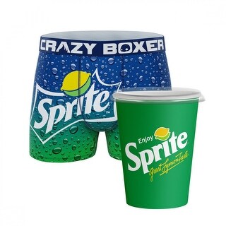 Crazy Boxers Sprite Refresher Boxer Briefs In Soda Cup - Bed Bath ...