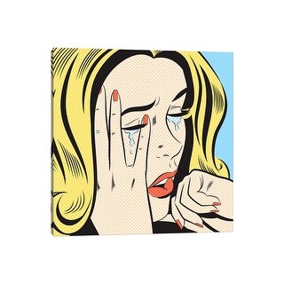 iCanvas "Crying Woman" by Joseph McDermott Canvas Print - Bed Bath ...