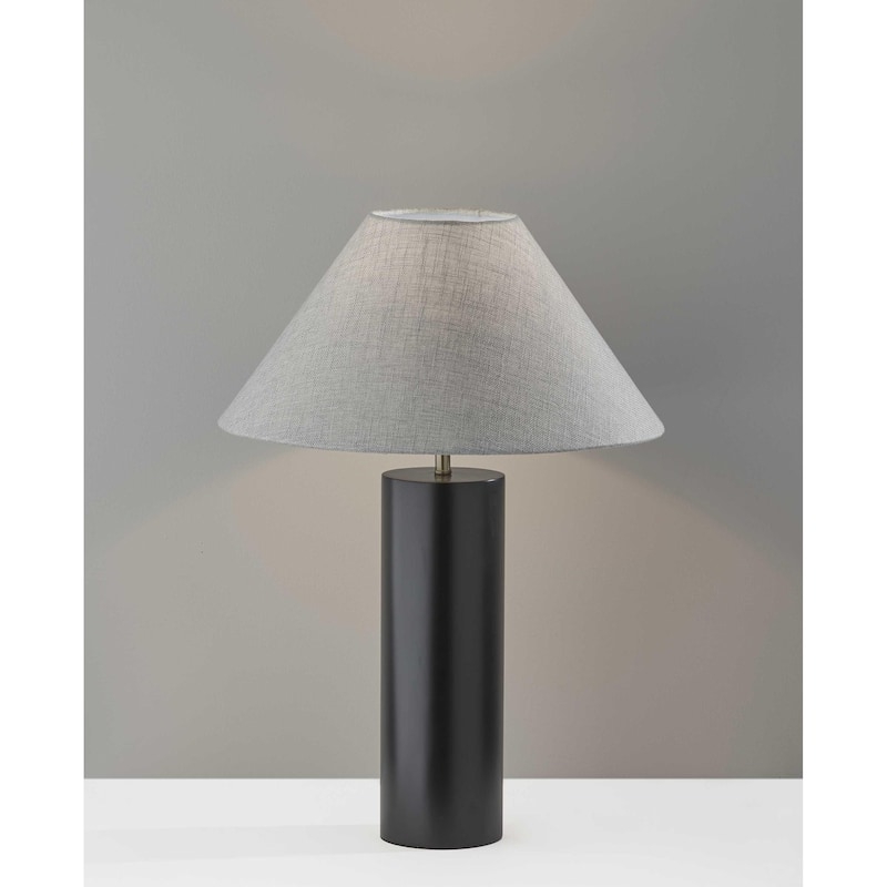 Canopy Black Wood Block Table Lamp - Bed Bath & Beyond - 39580615