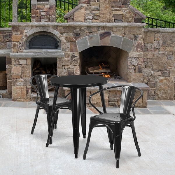 Outdoor table and 2 chairs for sale store