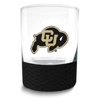 Collegiate University of Colorado Commissioner 14 Oz. Rocks Glass with ...
