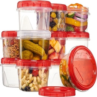 12 Pack Food Storage Containers- 16 oz - Bed Bath & Beyond - 39099415