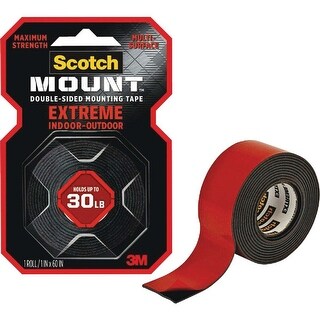 Scotch Mount 1 In. x 60 In. Extreme Double-Sided Mounting Tape - 1 Each ...