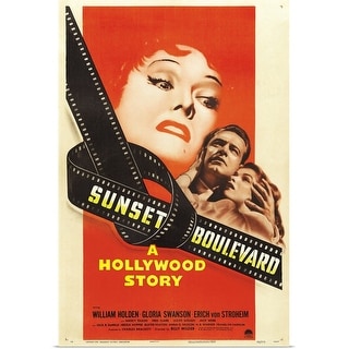 sunset boulevard 1950 poster