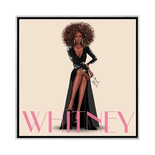 iCanvas "Whitney Houston" by Armand Mehidri Framed - Bed Bath & Beyond ...