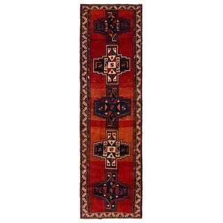 ECARPETGALLERY Hand-knotted Melis Vintage Copper Wool Rug - 3'7 x 12'8 ...