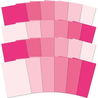 Pink Tones - Hunkydory Adorable Scorable A4 Cardstock 24/Pkg - Bed Bath ...