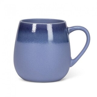 Denim Blue Ombre Glaze Belly Mug - Bed Bath & Beyond - 42361751
