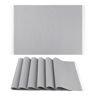 Placemats Set of 6 Placemats for Kitchen Dining Table Decor Heat ...