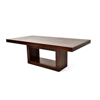 Strick & Bolton Holzer Espresso Dining Table - Bed Bath & Beyond - 19856361