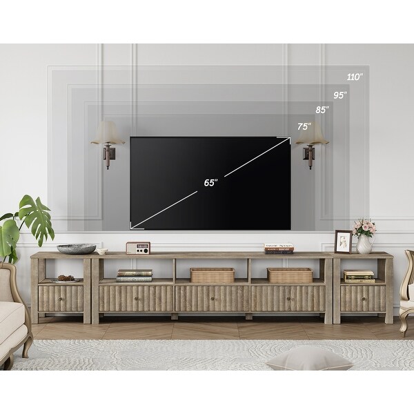 Tv table large store