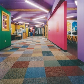 Mohawk Industries EQ294 Filby 24" x 24" Assorted Square Tufted Loop ...