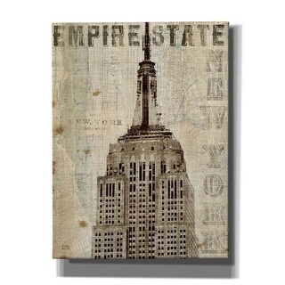Epic Graffiti 'Vintage NY Empire State Building' by Michael Mullan ...
