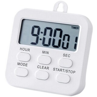 Digital Kitchen Timer 2-Pack White - Bed Bath & Beyond - 40471929