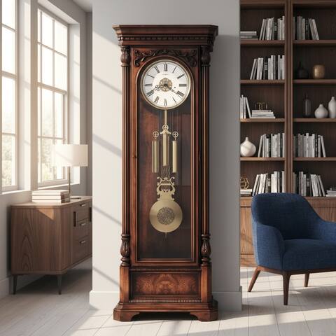 Howard Miller Majestic II Grandfather Floor Clock - Overstock - 22819545