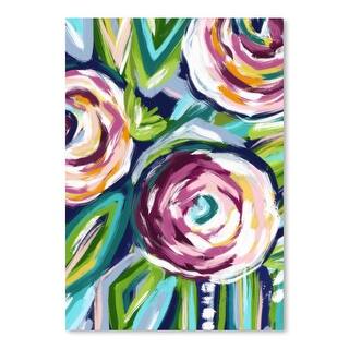 Americanflat - Floral Abstract by Lisa Nohren - 16"x20" Poster Art ...