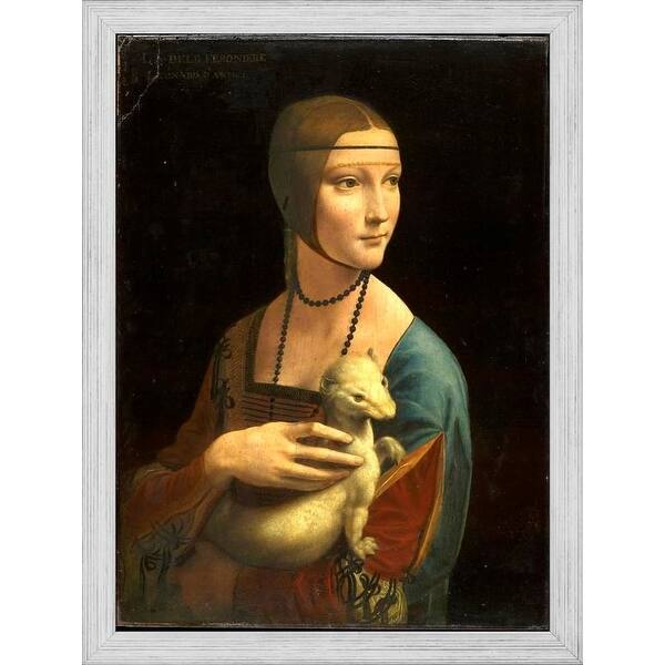 Easy Art Prints Leonardo da Vinci's 'Portrait of Cecilia Gallerani ...