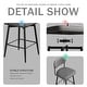 360 °Rotating Bar Chair Bar Stool Bar Stools Set Of 2 Piece Set With ...