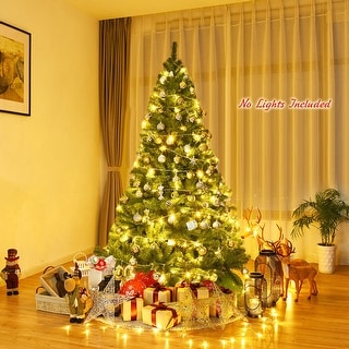 6ft Christmas Tree PVC Artificial 1000 Tips Premium Hinged W/ Legs - 48 ...