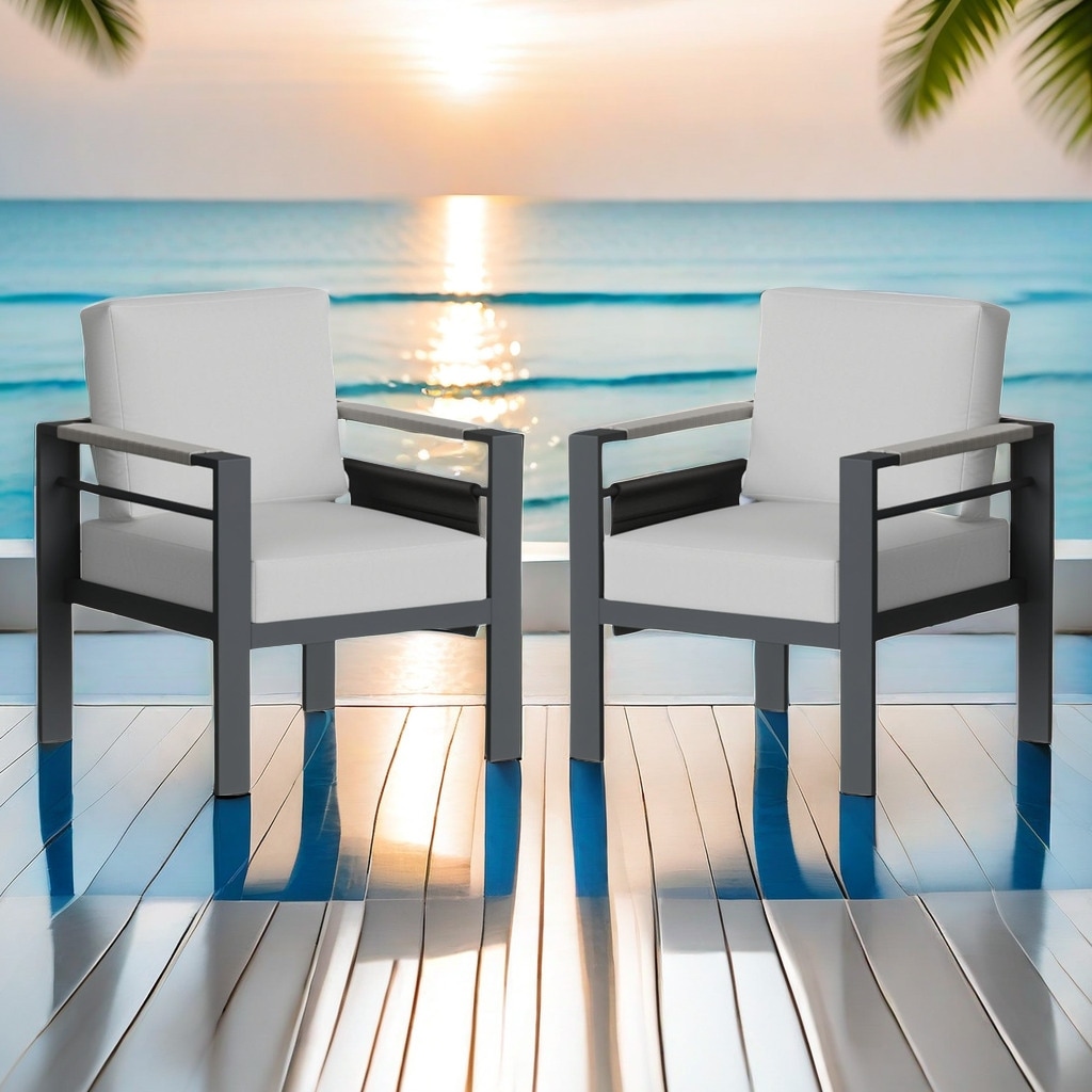 Aluminum Outdoor Club Chairs - Bed Bath & Beyond