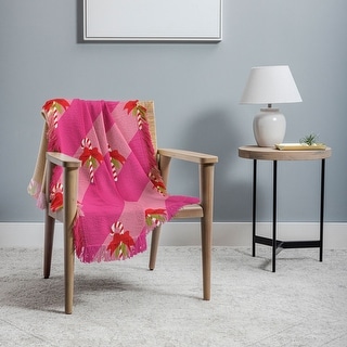 Camilla Foss Candy Cane Throw Blanket - Bed Bath & Beyond - 39016893