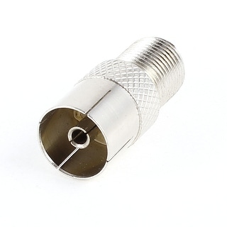 Coaxial PAL Female to F Type Female Connector RF Coax Adapter TV Cable ...