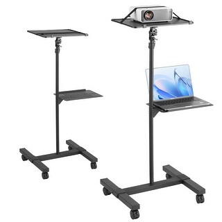 Projector Stand with Wheels, Projector Floor Stand Adjustable Height ...